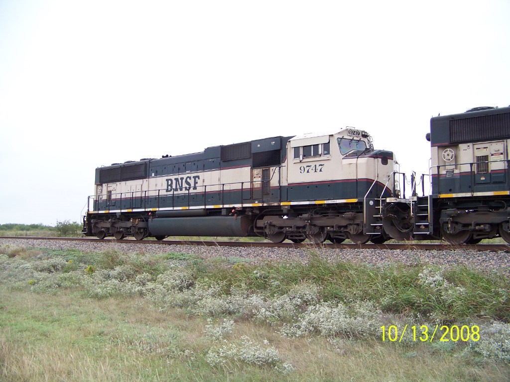 BNSF SD70MAC 9747